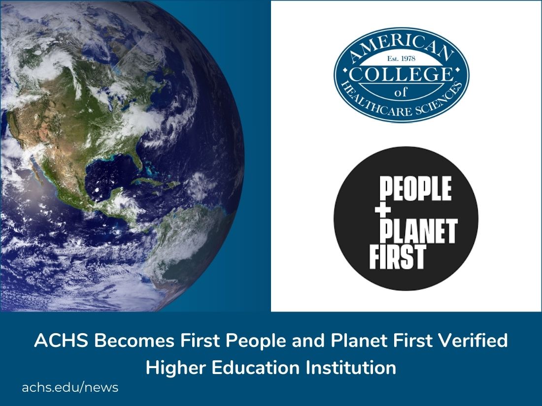 People and Planet First Verified Institution | ACHS