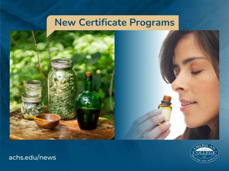 ACHS Launches Two Innovative Certificate Programs in Natural Remedies ...
